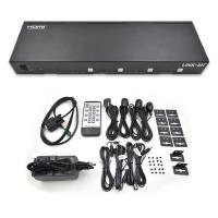 China 70M 4X4 HDMI Matrix With IR Matrix Function 18Gbps 4K@60Hz HDMI 2.0b POC for sale
