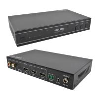 China 4K60 2x1 HDMI Multiviewer Seamless UHD Video Switcher With Audio RS232 for sale