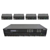 China 70m 4x4 4K Video Wall Controller 4x4 4K60Hz Seamless Matrix Multi Viewer for sale