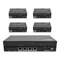 China 1x4 4K Wireless HDMI Splitter Extender Support 60m 4K@60Hz AV Splitter Over RJ45 for sale