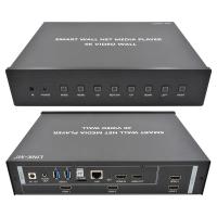 China HDMI 2X2 4K Video Wall Controller Media Player TV Wall Processor For 4 TVs for sale