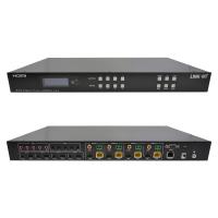 China 70m 4x4 HDMI Audio Matrix Switch With 4 HDMI Loop Out For 4 Port Video Switch for sale