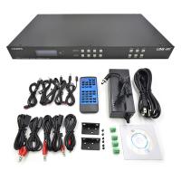 China 70m 4x4 HDMI Audio Matrix Switch With 4 HDMI Loop Out For 4 Port Video Switch for sale