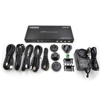 China 4 Port Network HDMI2.0 KVM Switch Up To 4K 60Hz 18Gbps for sale
