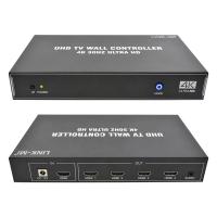 China 1X4 1X3 1X2 4K Video Wall Controller 30Hz 4 Channels HDMI TV Video Wall Processor 2x2 for sale