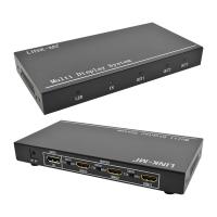 China 5760x1080 UHD 1X3 Video Wall Controller Processor Multi Screen Splicer 1 DP In 3 HDMI Out for sale