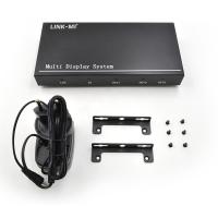China 5760x1080 UHD 1X3 Video Wall Controller Processor Multi Screen Splicer 1 DP In 3 HDMI Out for sale