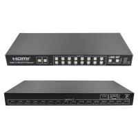 China 16X1 AV 4K Quad Multiviewer 16 In 1 Out Seamless Video Switcher Processor for sale