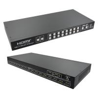 China 16X1 AV 4K Quad Multiviewer 16 In 1 Out Seamless Video Switcher Processor for sale