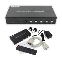 China 225MHz HDMI Quad Screen Splitter HDMI 2x1 Multiviewer With PIP 2 In 1 Out for sale