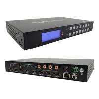 China 60Hz 4X4 4K Video Wall Controller 4X1 2x2 TV Wall Controller Seamless Matrix Switch for sale
