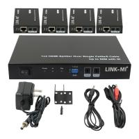 China 50M 4K HDMI Splitter 1x4 4 Channels Video Splitter Over Cat5e/6 Cable for sale
