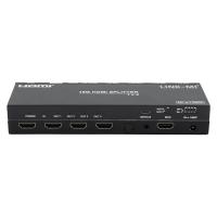 China 4K 1X4 Multi HDMI Splitter EDID Analog Optical HDMI2.0b 4 Port Video Splitter for sale