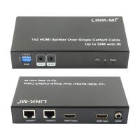 China 1X2 50M 4K HDMI Splitter Over Cat5e/6 Cable Support 3D IR Cascading For 4 Layers for sale