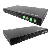 China 4x2 Matrix Video Switcher HDMI With Audio Extraction Support 4K60Hz 18Gbps ARC for sale
