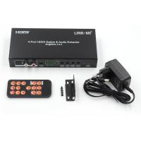 China 256mA 4X1 HDMI Switcher Box 2.0 Switch YUV4:4:4 18Gbps Support ARC CEC HDR for sale
