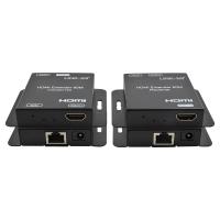 China 60m HDMI Extender Over Single Cat5e Cat6 Support 1080P 60Hz POC EDID for sale