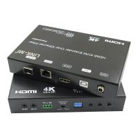 China 4K AV Over IP Fiber HDMI KVM Extender Support Unicast Multicast With USB RS232 for sale