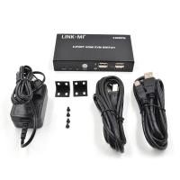 China 4K 2Port HDMI KVM Switch Support 4K 30Hz USB Type B Port for sale