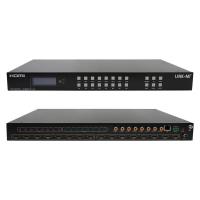 China 8x8 HDMI Matrix 4k Hdmi Switcher With Analog Audio Extraction Support 18Gbps HDR for sale