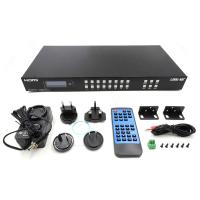 China 8x8 HDMI Matrix 4k Hdmi Switcher With Analog Audio Extraction Support 18Gbps HDR for sale