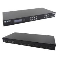 China Seamless HDMI 4K Video Wall Splitter HDMI Matrix Switcher 2X2 4 In 4 Out for sale