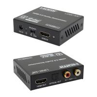 China 18Gbps HDMI Splitter Analog To Digital Audio Converter With Audio Downmix for sale