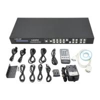 China 4x4 AV VGA HDMI 2x2 Video Wall Controller Matrix Switcher Seamless Switching  RS232 for sale