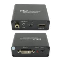 China 1920x1080 HD Video HDMI Converter HDMI To DVI Converter For PS3 Blu-Ray DVD for sale