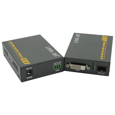 China 2KM 10Gbps HDMI Extender DVI Fiber Optic DVI Extender Over Fiber for sale