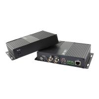 China 30dBm SDI Extender Media Fiber Converter BNC 75ohm SMPTE 424M for sale