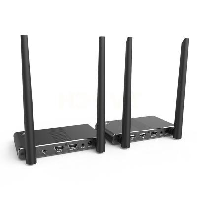 China 100m Extender HDMI Over Wireless Extender Support Point To Multicast Up To 4 Receivers for sale
