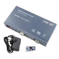 China 100m 200m 300m 1/8 VGA Splitter 1X8 Extender 1 To 8 Video Audio Extender for sale