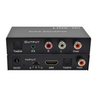 China Dac Converter Digital Analog Audio Converter Support HDMI ARC Toslink Coax Digital Audio for sale