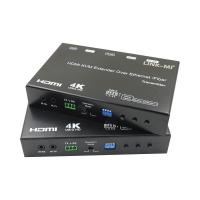 China HDMI USB AV Over IP KVM Extender Over Fiber Support POE RS232 Unicast Multicast for sale