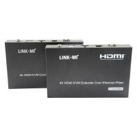 China 4K 120m AV Over POE HDMI Extender 60KM USB KVM Extender Over Fiber for sale