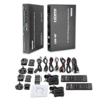 China 4K 120m AV Over POE HDMI Extender 60KM USB KVM Extender Over Fiber for sale