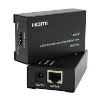 China 1080i SDI Extender 50m HDMI Over Cat6 Cat5eCable With EDID Function Support 1080P for sale