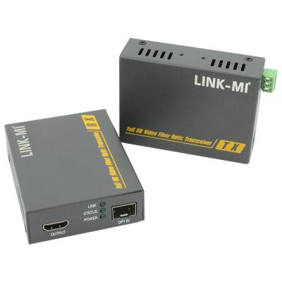 China 2km HDMI Fiber Optic Extender Support 3D 4K EDID Video Extender Over Fiber for sale