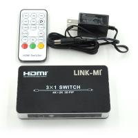 China 4K2K HDMI Switch 3x1 HDMI Splitter 5V 1A Support PIP 3D 3 To 1 Video Switch for sale