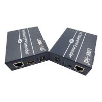 China 120m 4K HDMI Extender Over Cat6 Cat6e Cable With HDMI Loop Out IR Control for sale