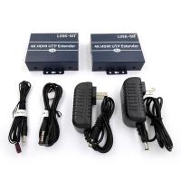 China 120m 4K HDMI Extender Over Cat6 Cat6e Cable With HDMI Loop Out IR Control for sale