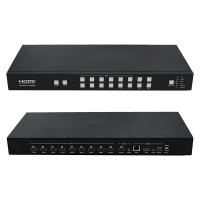 China 9x1 HDMI Multi Viewer HDMI Seamless Switcher 9 Channels For Monitoring for sale