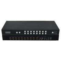 China 9x1 HDMI Multi Viewer HDMI Seamless Switcher 9 Channels For Monitoring for sale