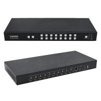 China 9x1 HDMI Multi Viewer HDMI Seamless Switcher 9 Channels For Monitoring for sale