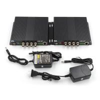 China 4ch Multifunctional SDI Extender HD SDI To Fiber Converter 1310nm for sale