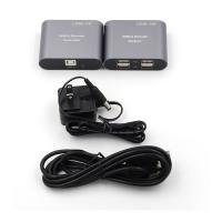 China 50m USB2.0 HDMI Extender Over Single Cat5e Cable Hdmi Over Cat6 for sale