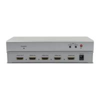 China HDMI 4x1 Quad Multi Viewer Support IR Control DC12V/2A Power Adapter for sale