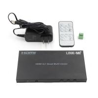 China High Performance HDMI 4x1 Quad Multi Viewer HDMI 1.4b HDCP 1.4 And DVI Compliant for sale