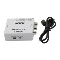 China MINI HDMI To CVBS MINI HDMI To AV Signal Converter Compatible HDMI 1.3 for sale